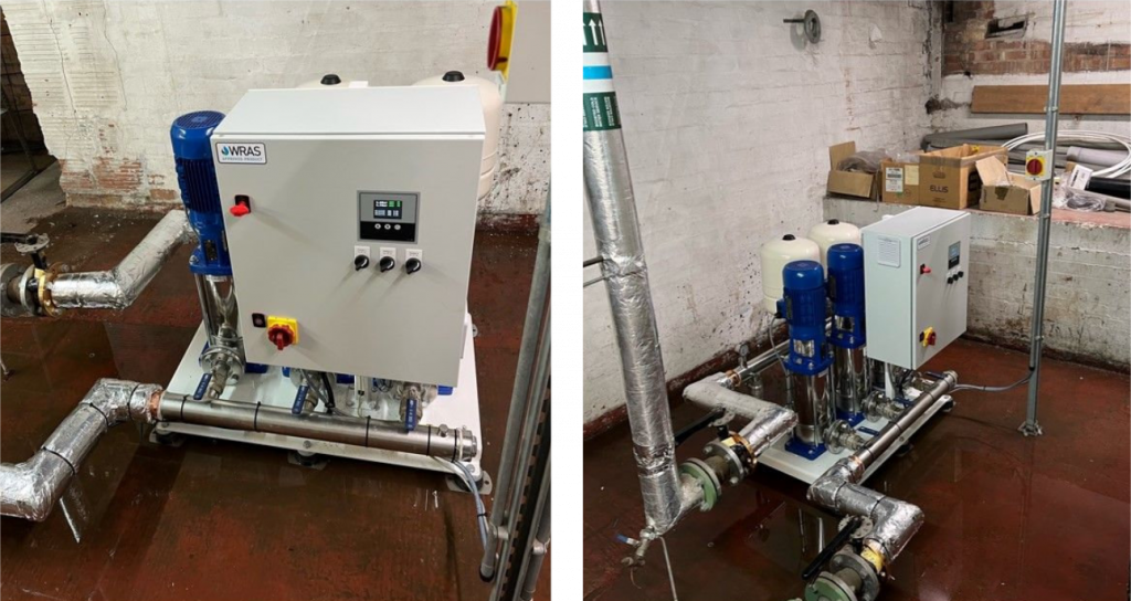 Completed a Booster Set Install Overnight – HFL Building Solutions